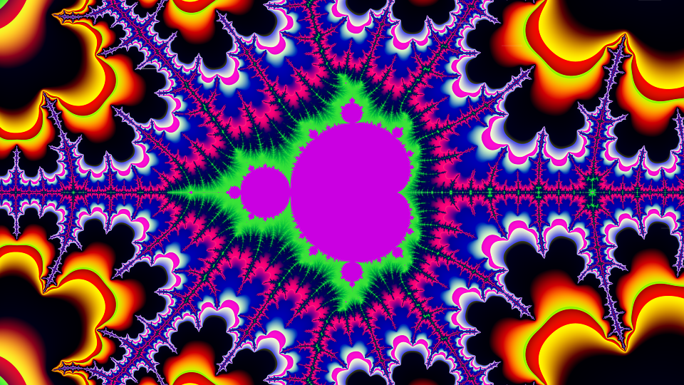 Download Mandelbrot Fractal Colorful Royalty Free Stock Illustration