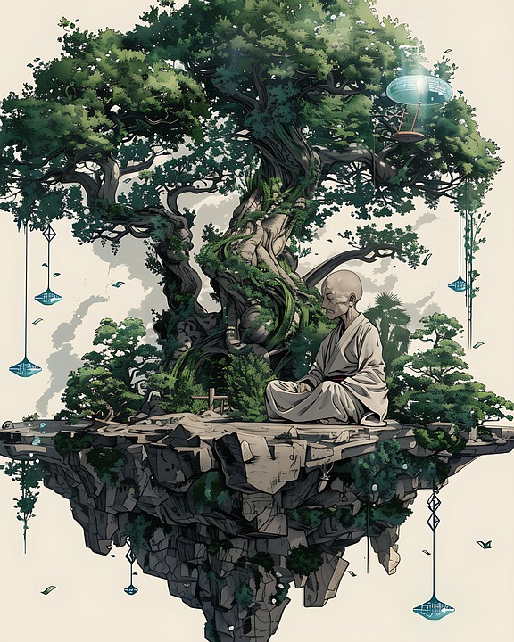Download Peaceful, Nature, Calm. Royalty-Free Stock Illustration Image ...