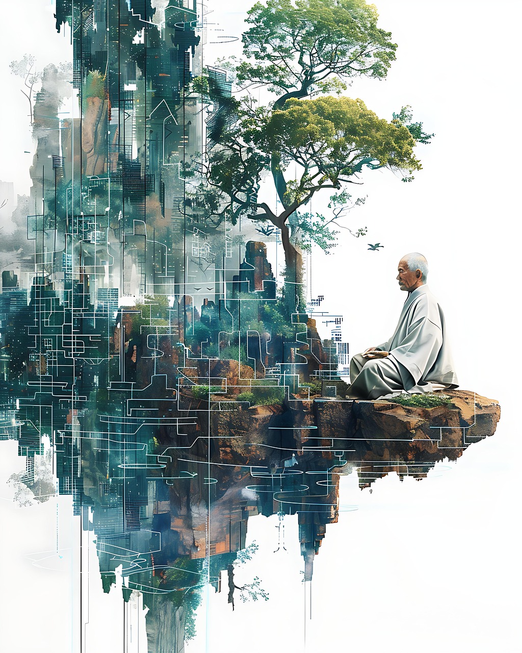 Download Peaceful, Nature, Calm. Royalty-Free Stock Illustration Image ...