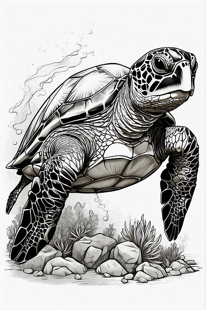 Download Ai Generated, Turtle, Reptile. Royalty-Free Stock Illustration ...