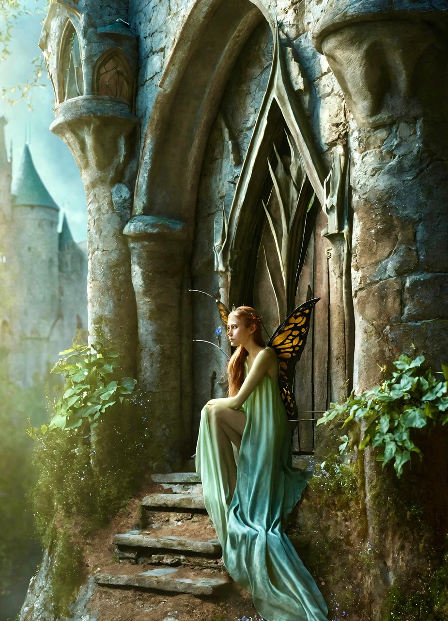 Download Ai Generated, Fairy, Steps. Royalty-Free Stock Illustration ...