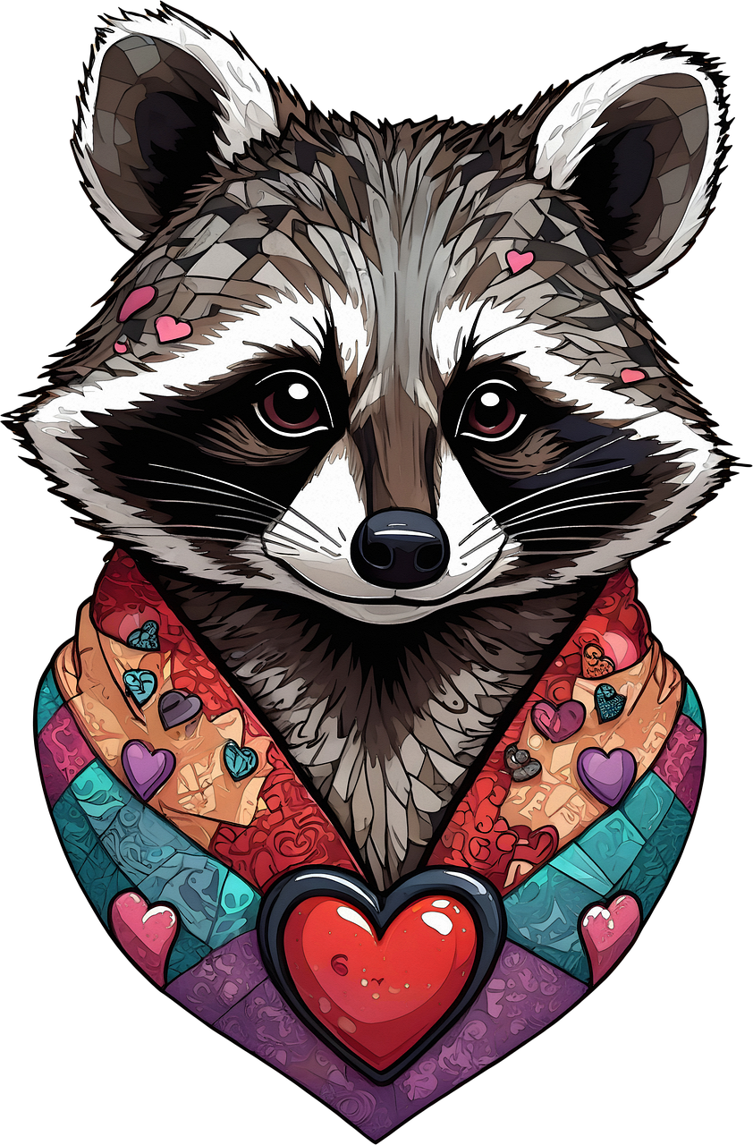 Download Raccoon, Animal, Wildlife. Royalty-Free Stock Illustration ...