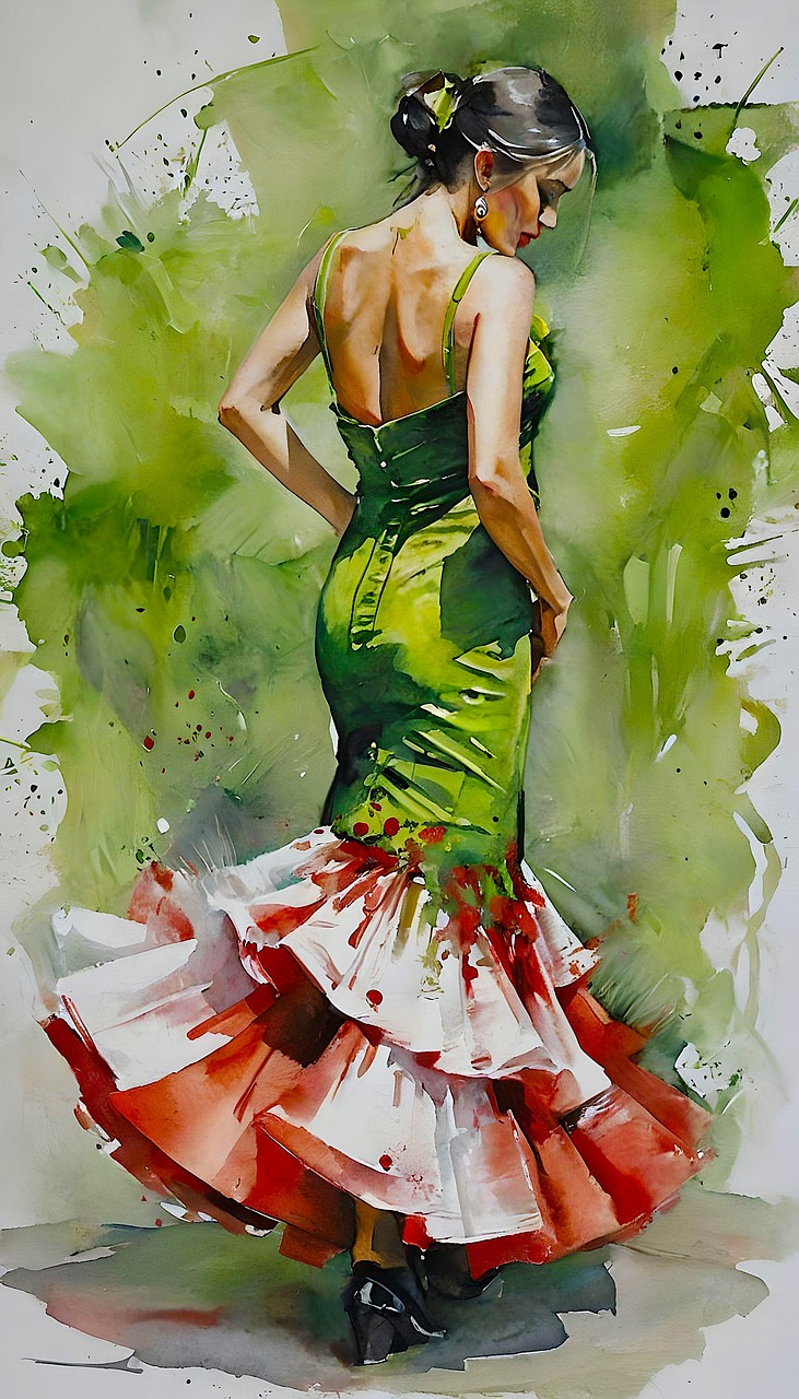 Ai Generowane Flamenco Tancerz - Darmowy obraz na Pixabay