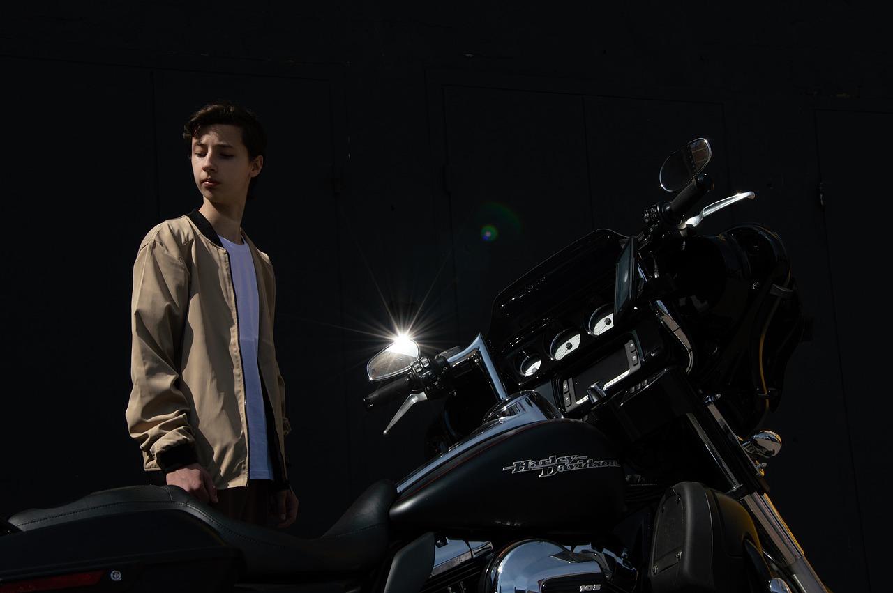 Man With A Motorcycle Young - Free photo on Pixabay - Pixabay