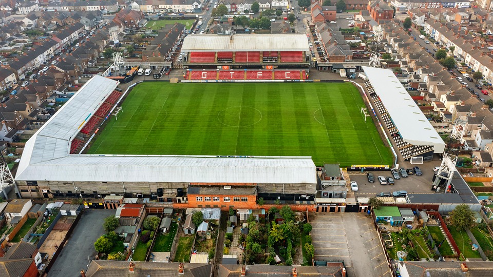 Soccer Field Stadium Grimsby Town - Free photo on Pixabay