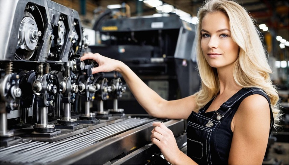 Download Ai Generated, Woman, Mechanic. Royalty-Free Stock Illustration ...