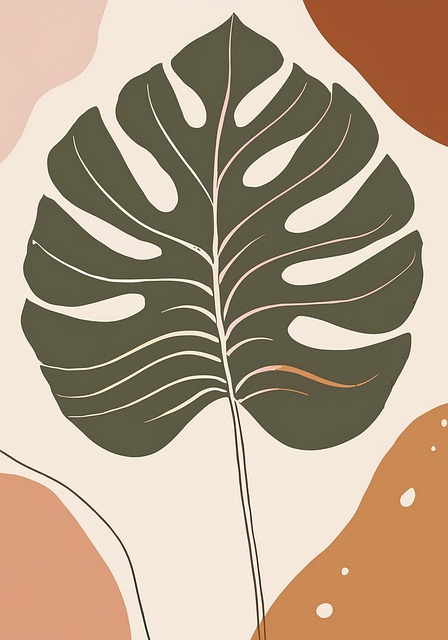 Download Monstera, Leaf, Boho. Royalty-Free Stock Illustration Image ...