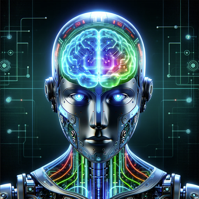 Download Ai Generated, Brain, Cyborg. Royalty-Free Stock Illustration ...