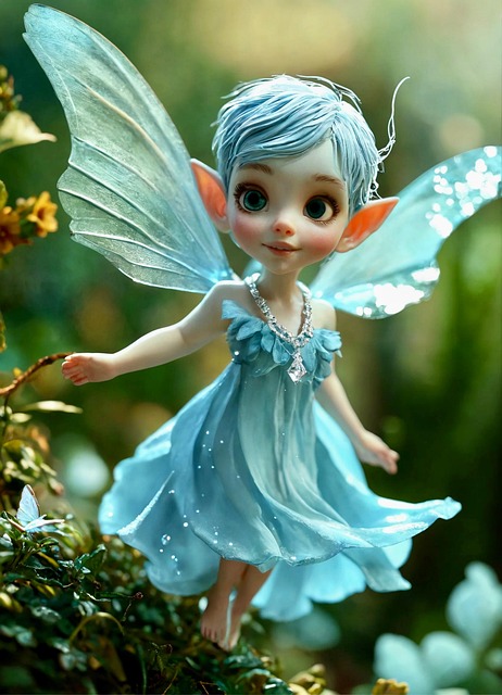 Download Ai Generated, Pixie, Forest. Royalty-Free Stock Illustration ...