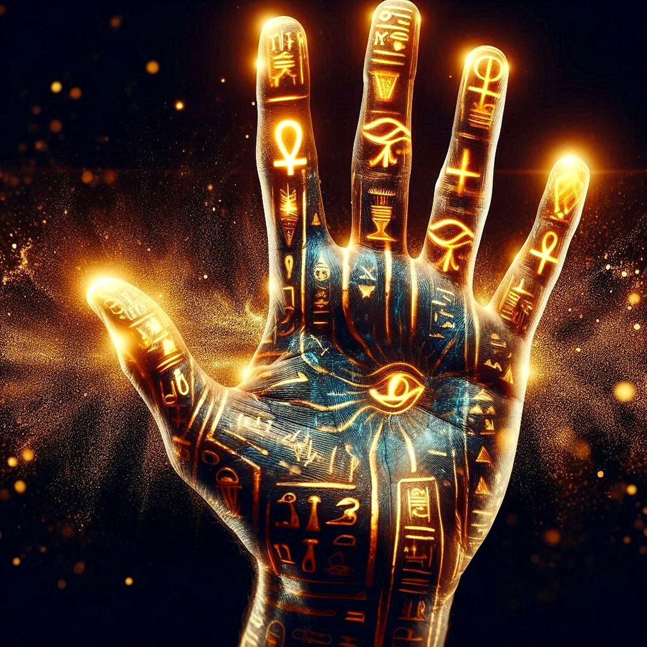 Download Ai Generated, Hand, Eye. Royalty-Free Stock Illustration Image ...