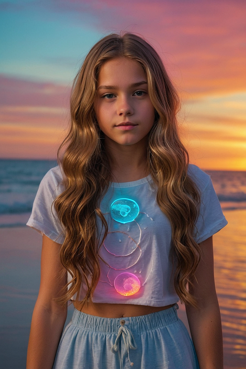 Download Ai Generated, Girl, Beach. Royalty-Free Stock Illustration Image - Pixabay