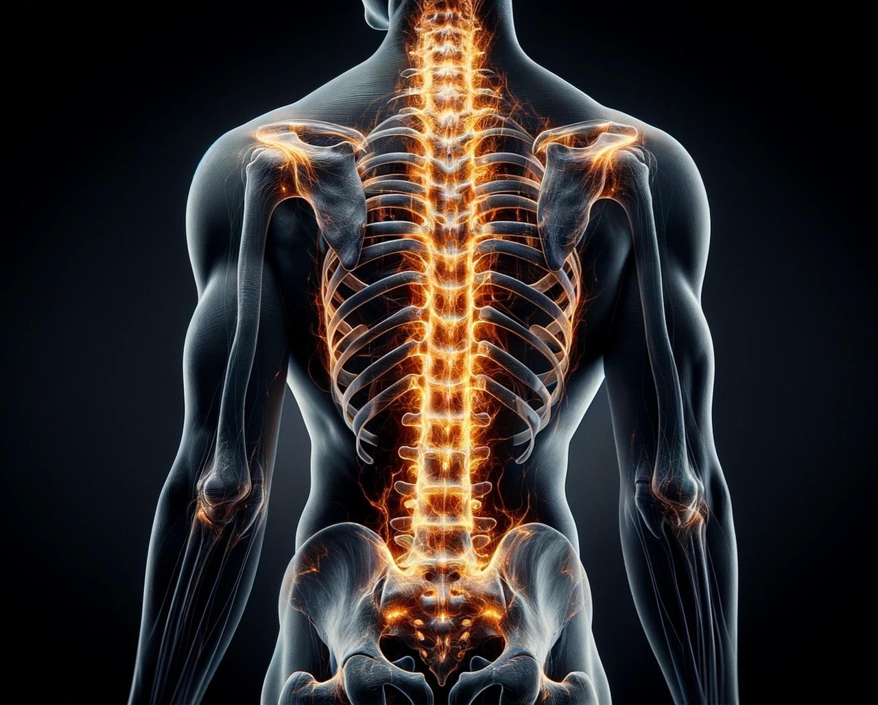 Download Ai Generated Spine Skeleton Royalty Free Stock Illustration