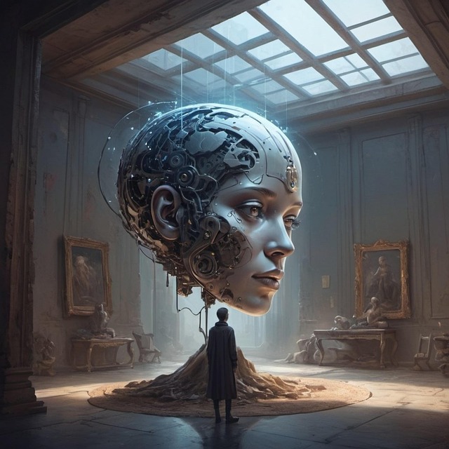 Download Ai Generated, Woman, Cyborg. Royalty-Free Stock Illustration ...