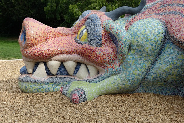 Dragon Terrain De Jeux Xanten Aire - Photo gratuite sur Pixabay