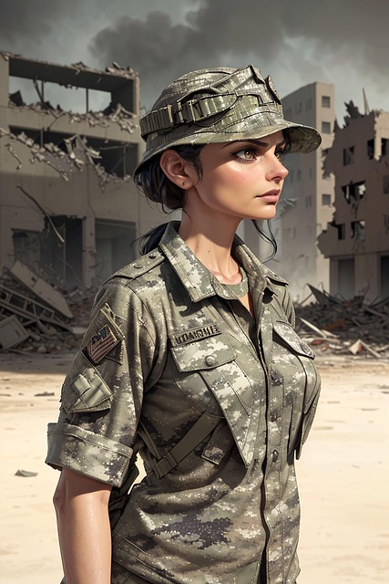 Download Ai Generated, Woman, Soldier. Royalty-Free Stock Illustration ...
