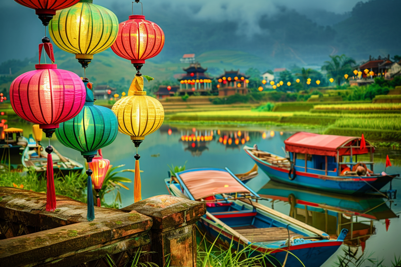 Download Lampion, Vietnam, Travel. Royalty-Free Stock Illustration ...