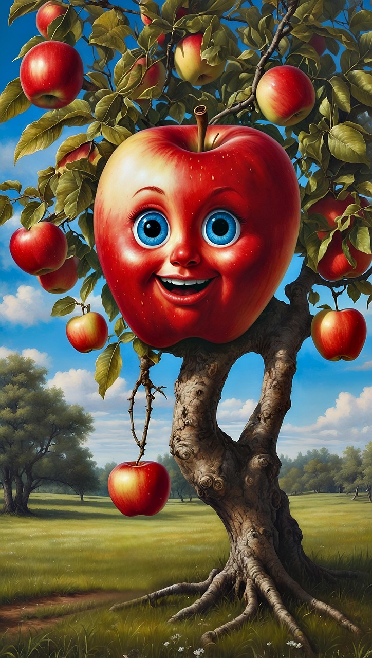 Explore 56,398+ Free Apple Tree Cartoon Illustrations: Download Now ...