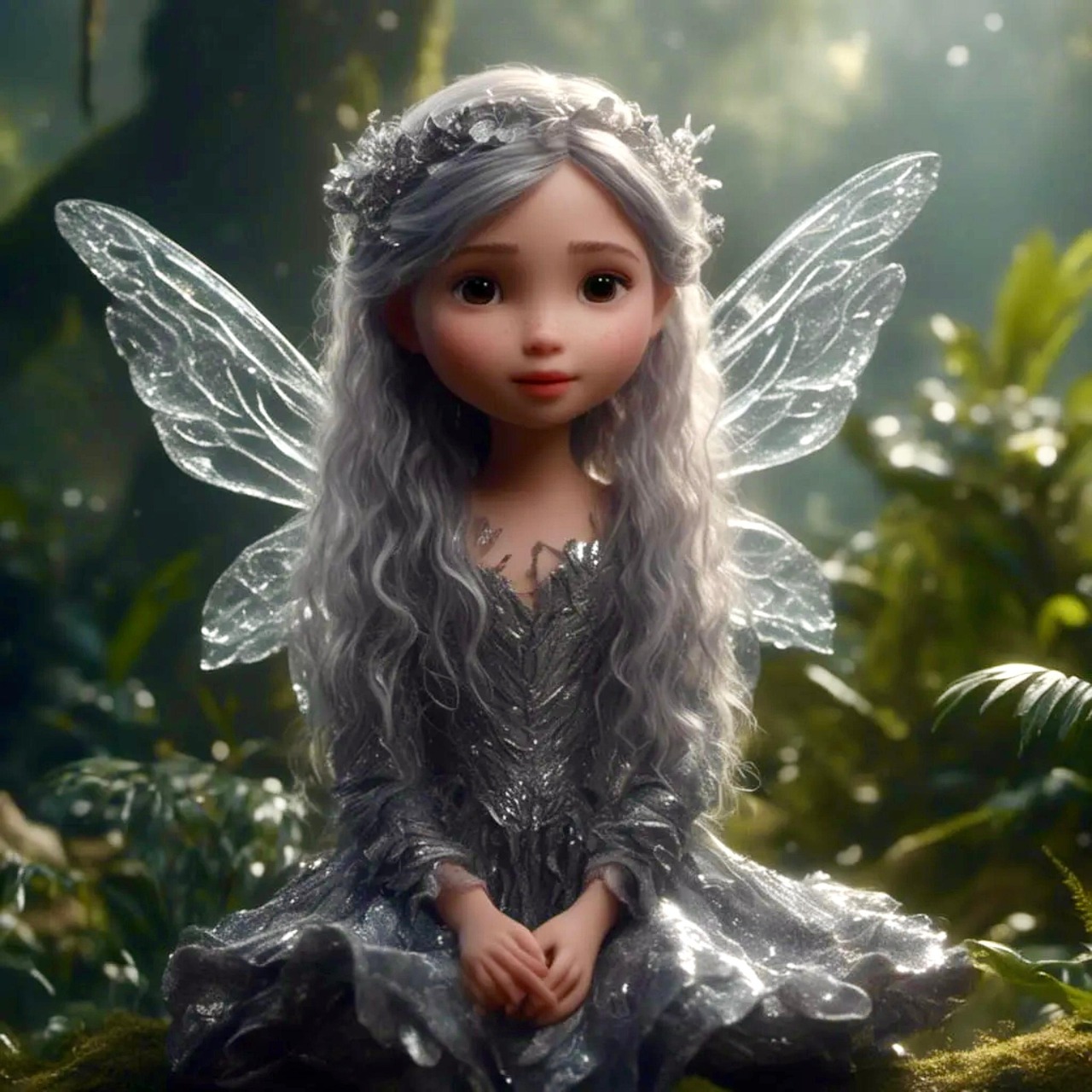 Download Ai Generated Fairy Jungle Royalty Free Stock Illustration