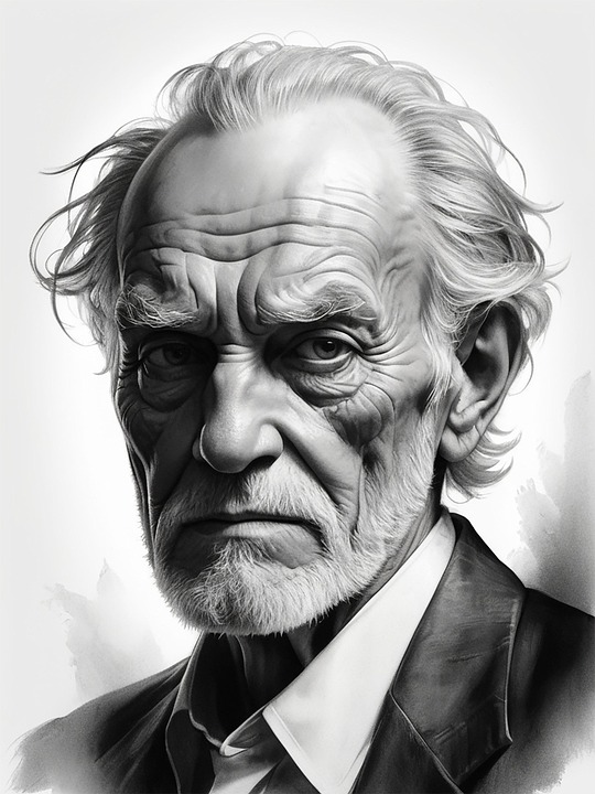 Download Old Man, Grandfather, Portrait. Royalty-Free Stock ...