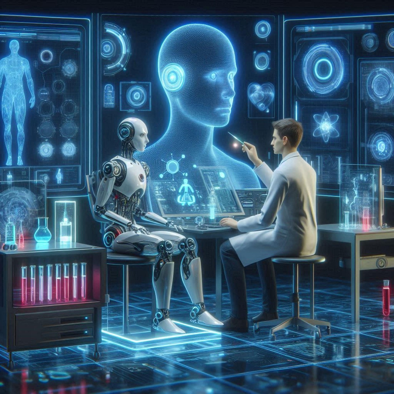 Ai Manusia Laboratorium Tingkat - Gambar gratis di Pixabay - Pixabay