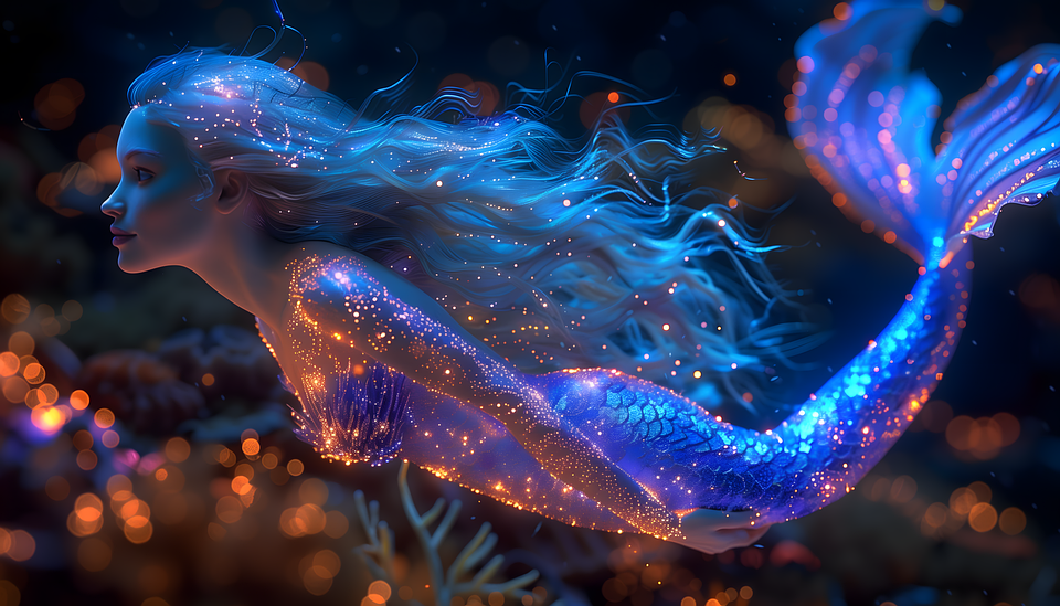Sirena Fantasía Naturaleza - Imagen gratis en Pixabay