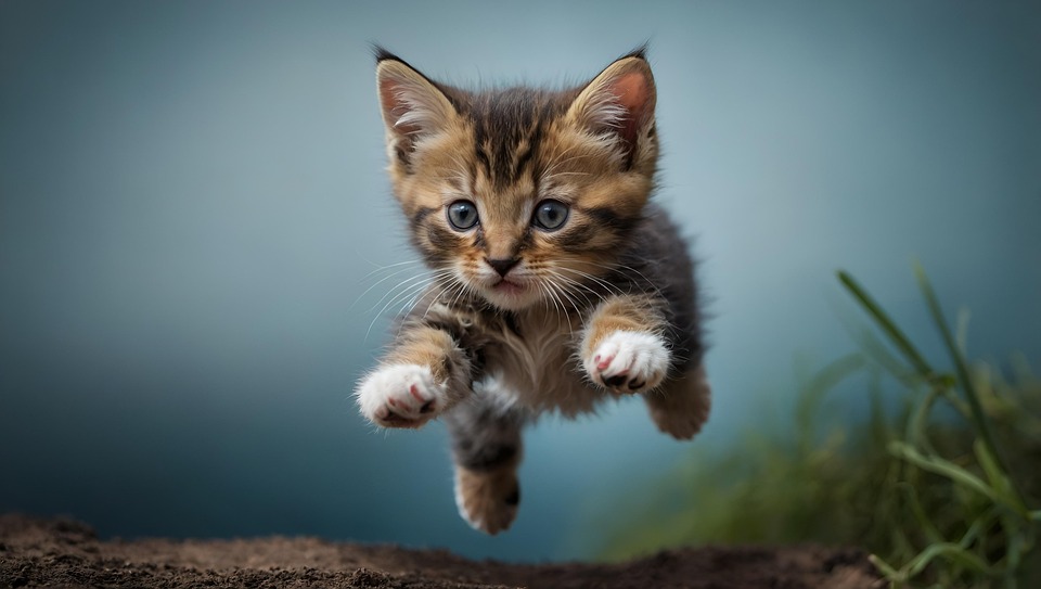 Download Animal, Jumping, Cat. Royalty-Free Stock Illustration Image ...