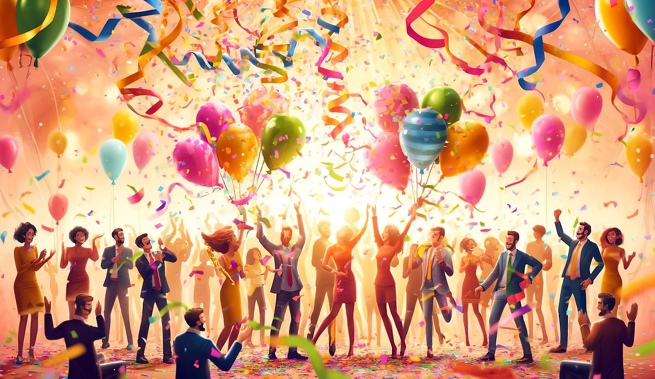 Download Confetti, Party, Balloons. Royalty-Free Stock Illustration Image - Pixabay