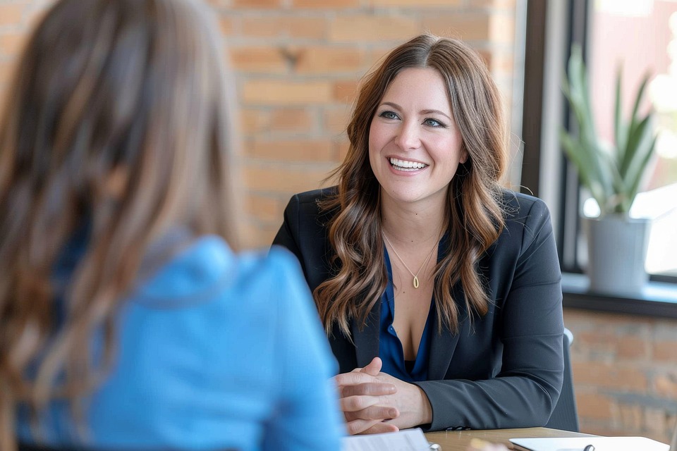Download Woman, Interview, Business. Royalty-Free Stock Illustration ...
