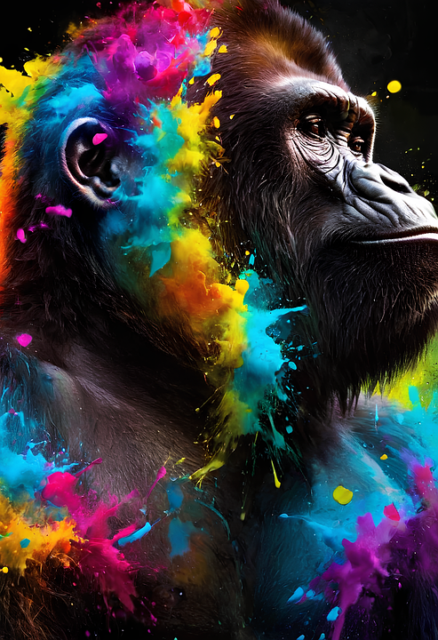 Macaco Animal Cor - Imagens grátis no Pixabay - Pixabay