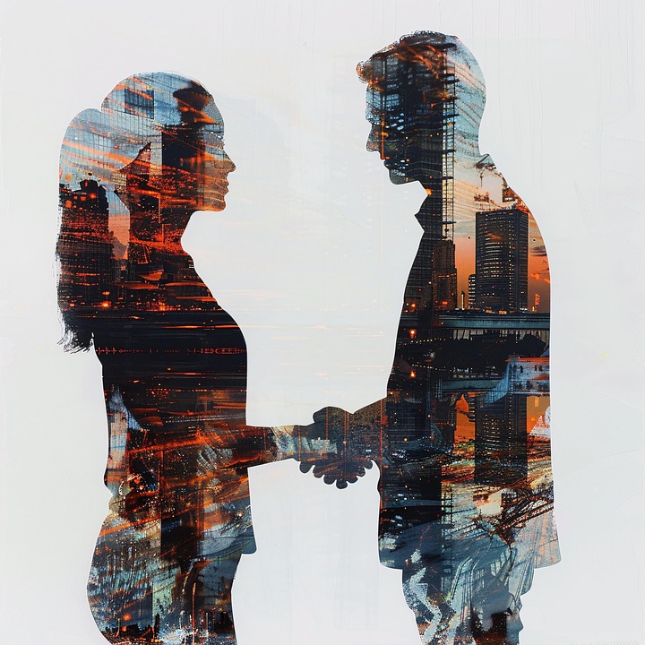 Download Ai Generated, Handshake, Agreement. Royalty-Free Stock ...