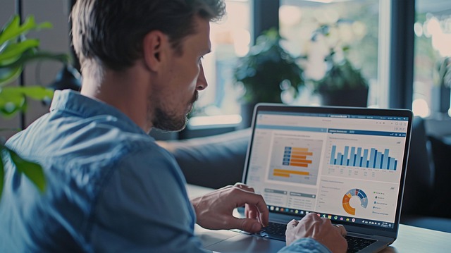 Download Laptop, Data Analysis, Charts. Royalty-Free Stock Illustration ...