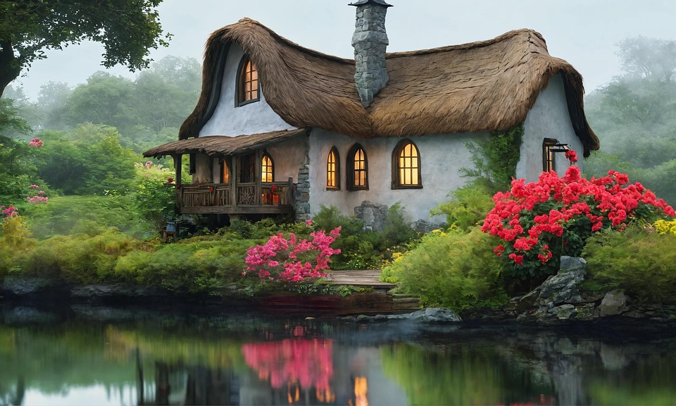 Download House, Landscape, Nature. Royalty-Free Stock Illustration ...