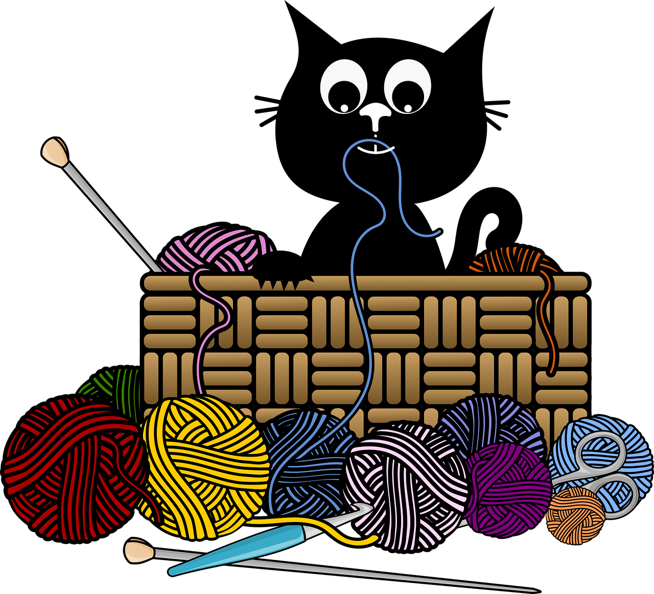 Explore 403+ Free Knitting Illustrations: Download Now - Pixabay