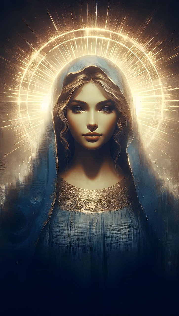 Download Mother, Mary, Virgin. Royalty-Free Stock Illustration Image ...