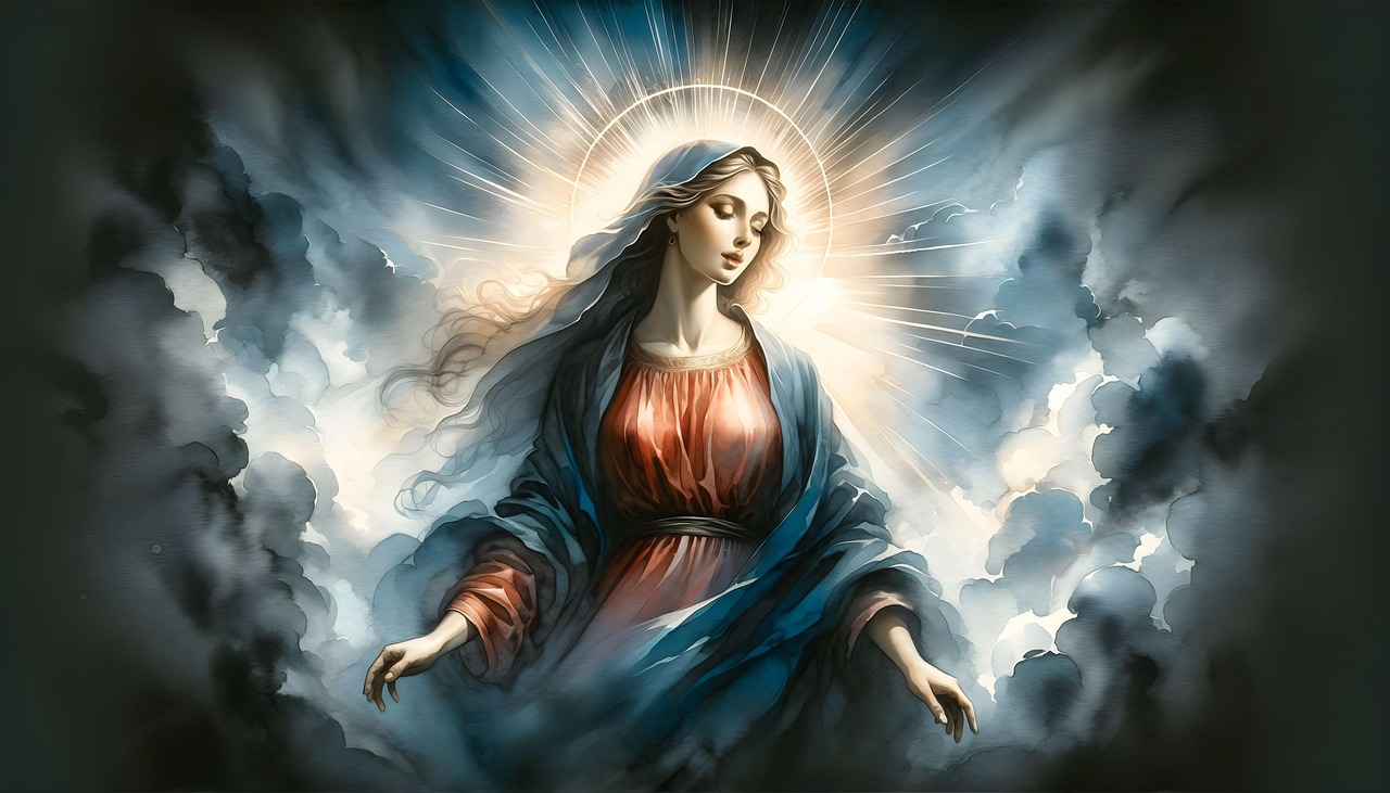 Download Mother, Mary, Virgin. Royalty-Free Stock Illustration Image ...