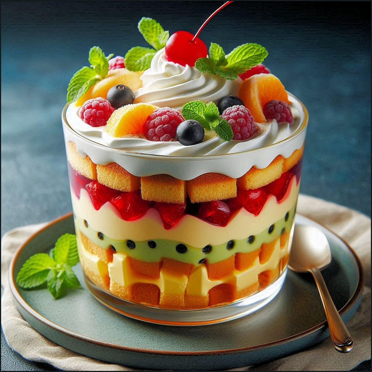 Download Food, Dessert, Trifle. Royalty-Free Stock Illustration Image ...