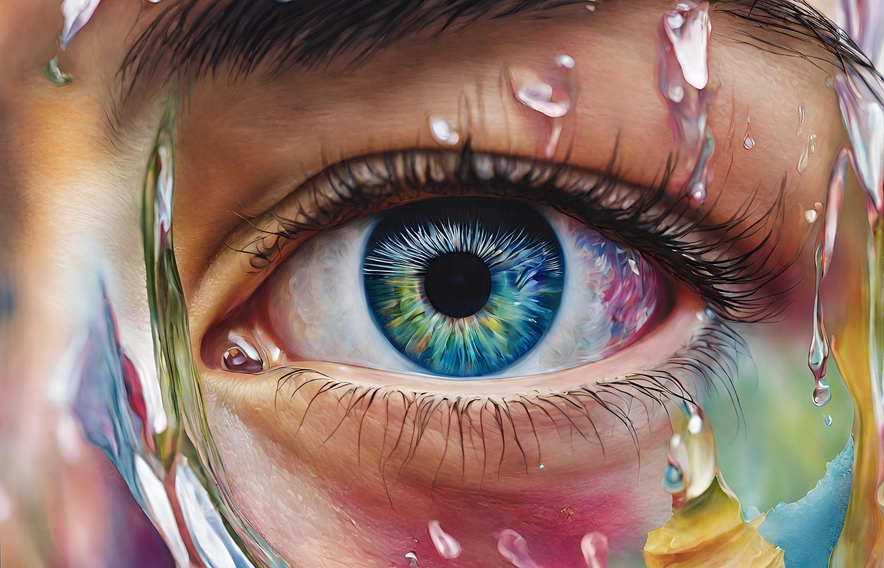 Download Woman, Eye, Raindrop. Royalty-Free Stock Illustration Image ...
