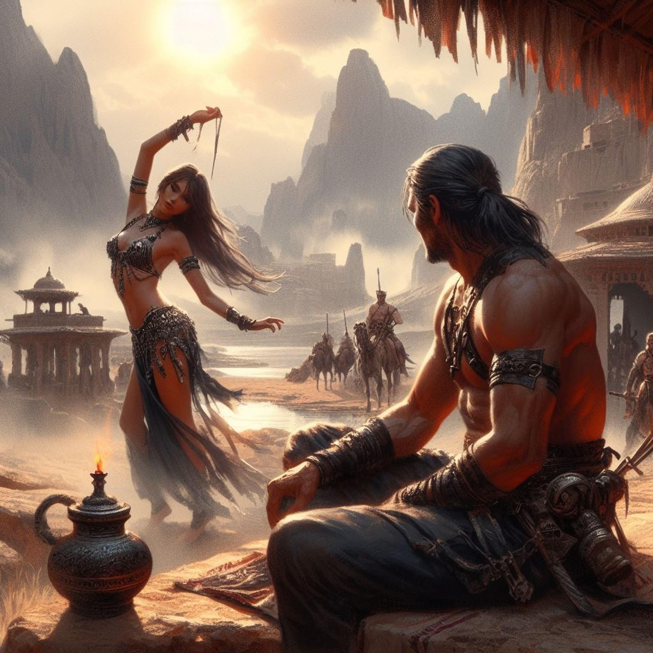 Download Belly Dancing Woman Nature Royalty Free Stock Illustration Image Pixabay