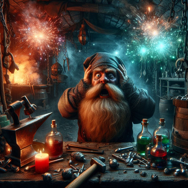 Download Dwarf, Dwarfs, Forge. Royalty-Free Stock Illustration Image ...