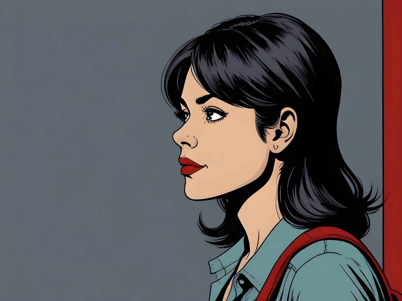 Download Woman, Comic Book Style, Female Superhero. Royalty-Free Stock ...
