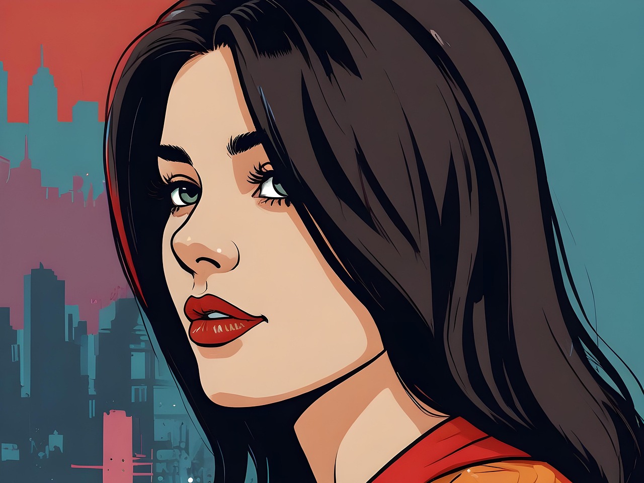 Mujer Estilo De Cómic Superhéroe - Imagen gratis en Pixabay - Pixabay