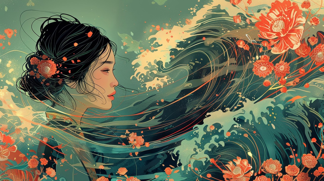 Download Women, Backgrounds, Beauty. Royalty-Free Stock Illustration ...