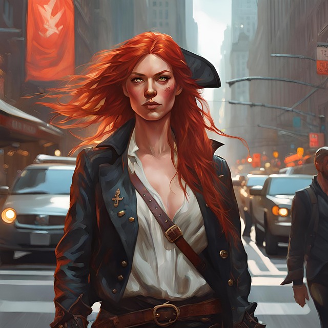 Download Ai Generated Woman Character Royalty Free Stock