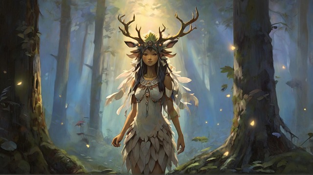 Download Fairy, Deer, Elf. Royalty-Free Stock Illustration Image - Pixabay