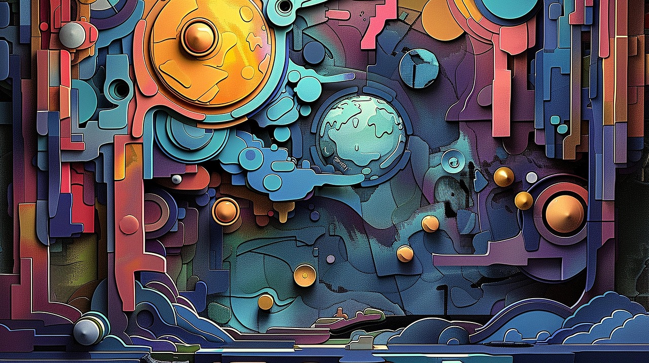 Abstrak Warna-Warni Geometris - Gambar gratis di Pixabay