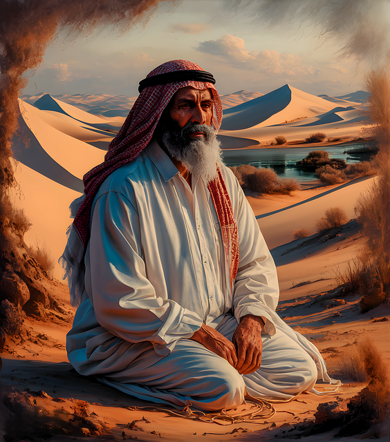 Download Desert, Man, Sand. Royalty-Free Stock Illustration Image - Pixabay
