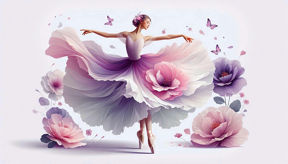 Ballerina Blumen Schmetterlinge - Kostenloses Bild auf Pixabay - Pixabay