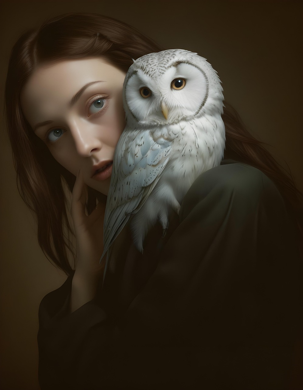 Download Girl, Owl, Fantasy. Royalty-Free Stock Illustration Image ...
