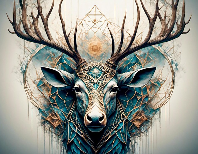 Download Ai Generated Deer Antlers Royalty Free Stock Illustration Image Pixabay