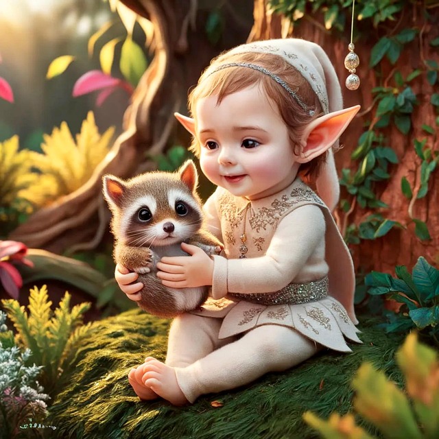 Download Forest, Pretty, Elfin. Royalty-Free Stock Illustration Image ...